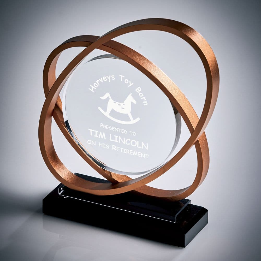 Atomic Glass and Aluminium Award 200mm