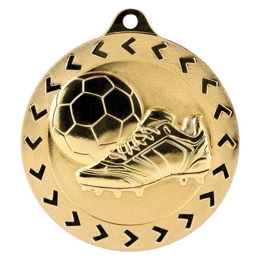 Cascade Stars Football Boot & Ball 70mm Medal