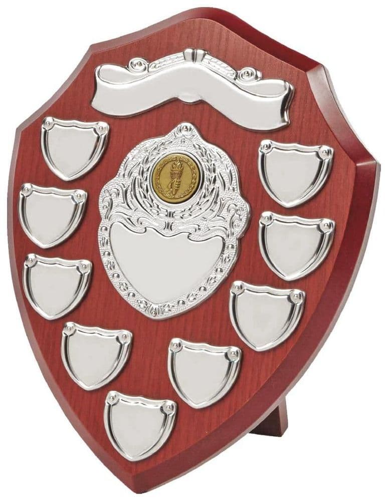 Classic Annual Presentation Shield 250mm (10") 9 Record Shield ...