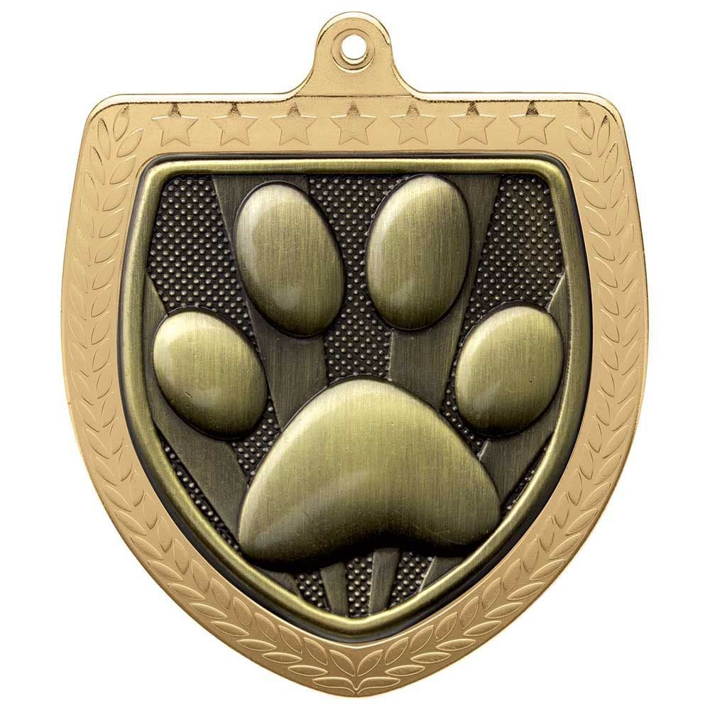 Cobra Dog Obedience Shield 75mm Medal