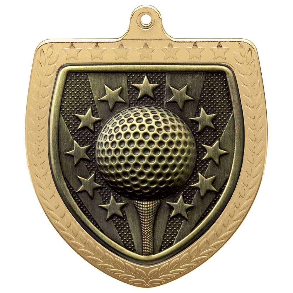 Cobra Golf Shield 75mm Medal