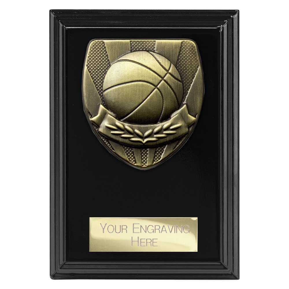 Cobra Plaque Basketball Award Epic Black