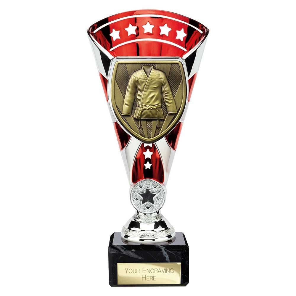 Cobra Star Cup Martial Arts Gee Silver & Red