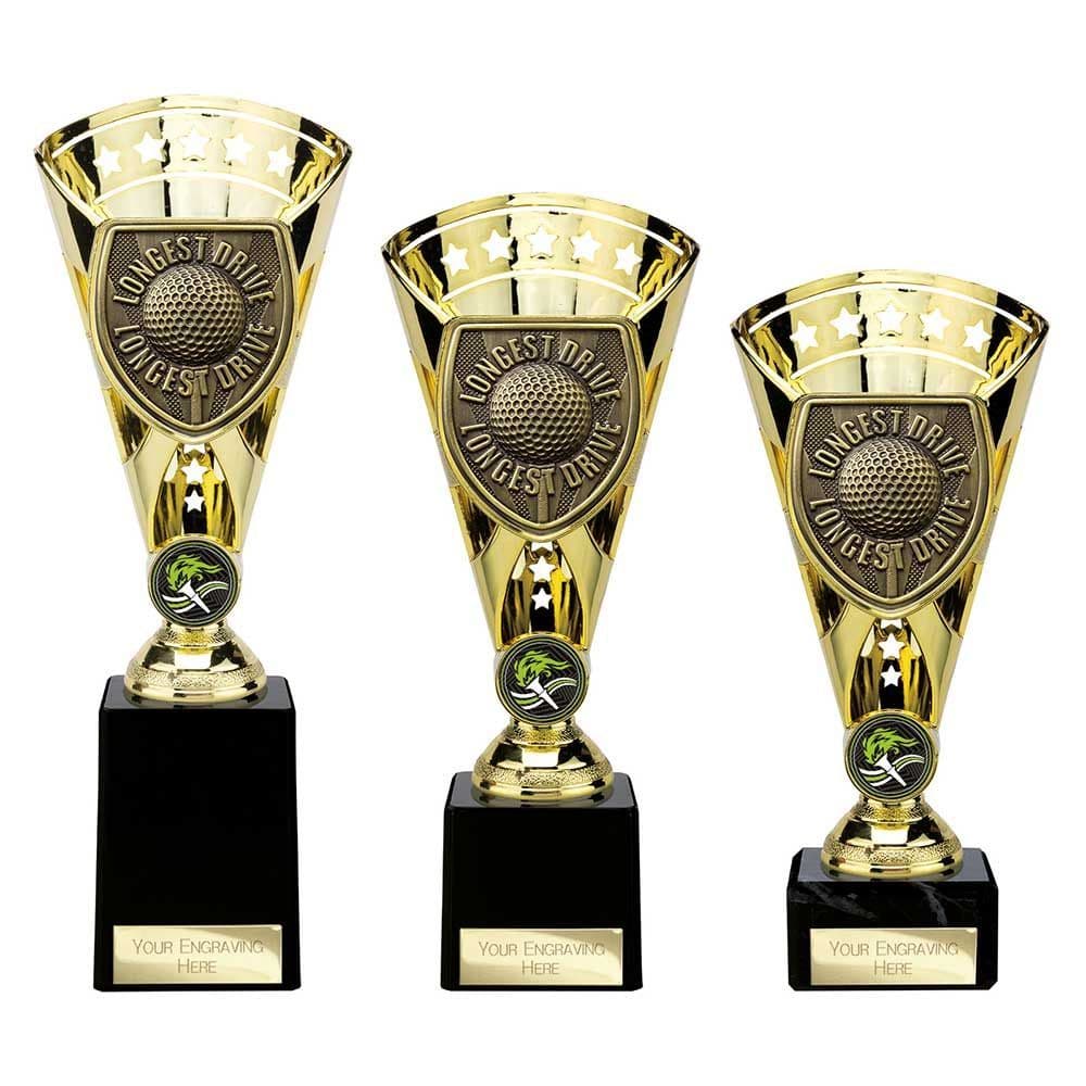 Cobra Star Golf Longest Drive Cup Gold