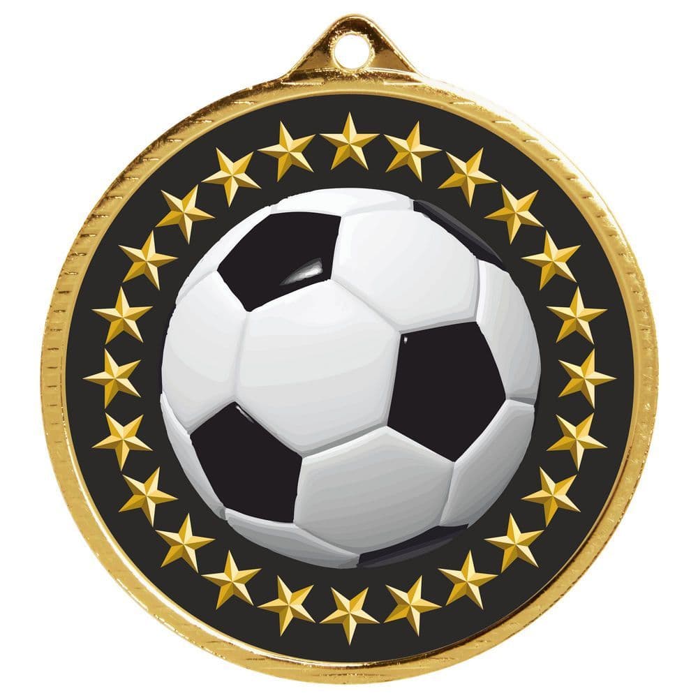 Cosmo Football 55mm Medal