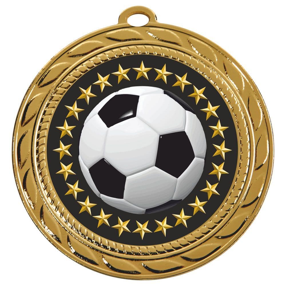 Cosmo Football 70mm Medal