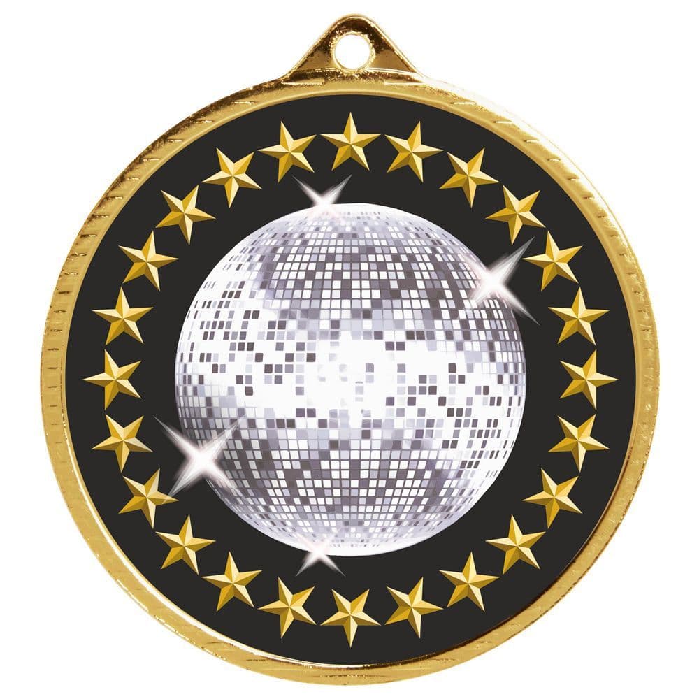 Cosmo Glitterball 55mm Medal