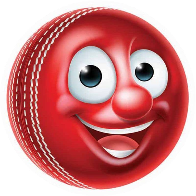 Spectrum Cricket Smiley Flat Centre 5pcs | TrophyMaster UK