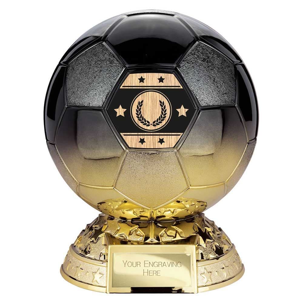 Elite Football Heavyweight Award Carbon Black to Gold