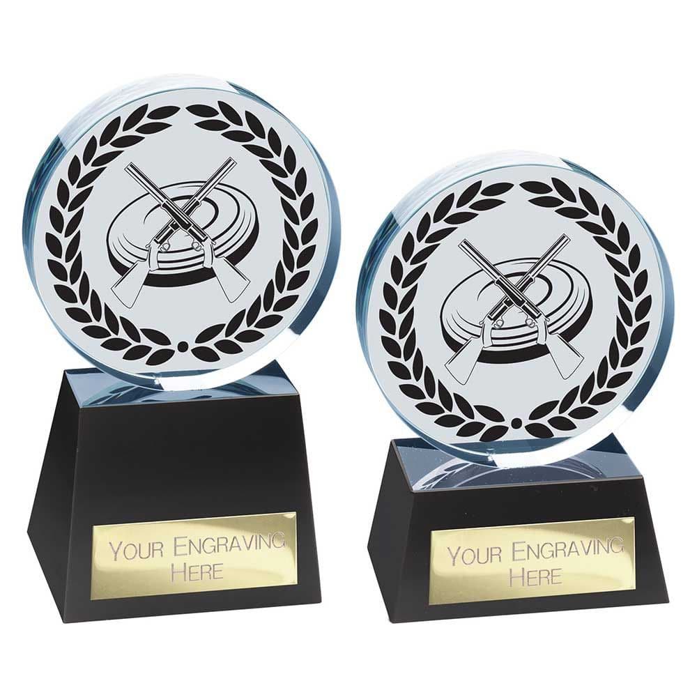 Emperor Clay Pigeon Crystal Award