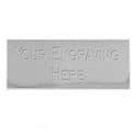 Engraved Plate / Plaque SMALL (Self-Adhesive) Gold or Silver ...