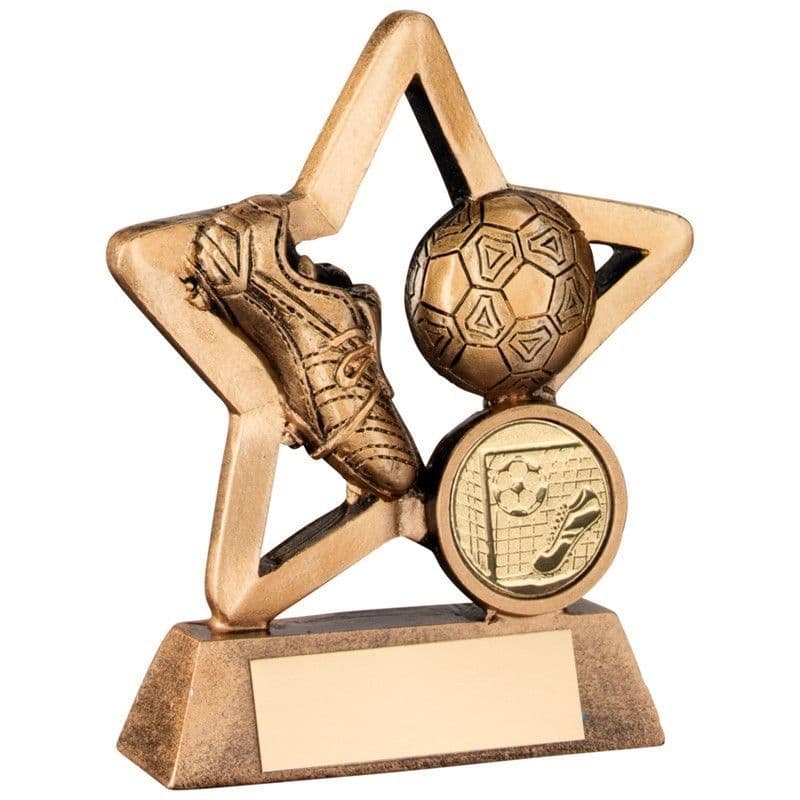Football Boot and Ball Mini Star Trophy | TrophyMaster UK