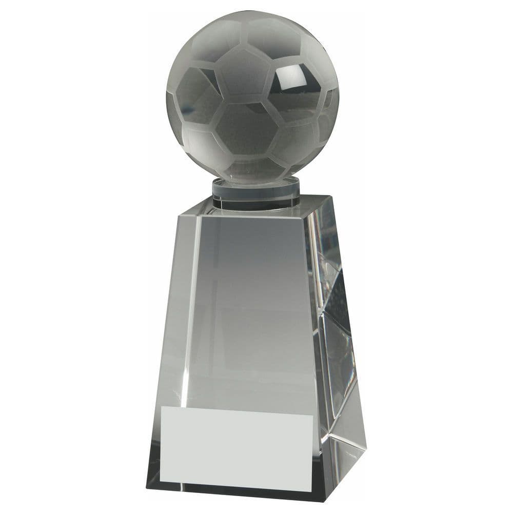 Football Crystal Column Award | TrophyMaster UK