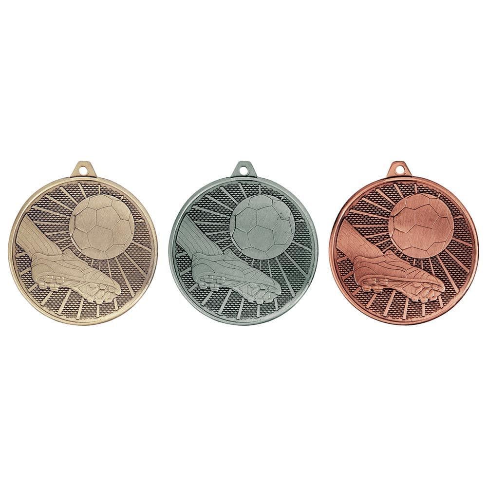 Formation Football Iron Medal 50mm | TrophyMaster UK