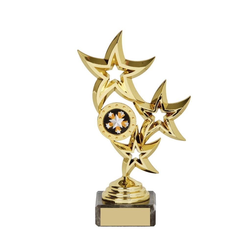 Gold Constellation Marble Trophy