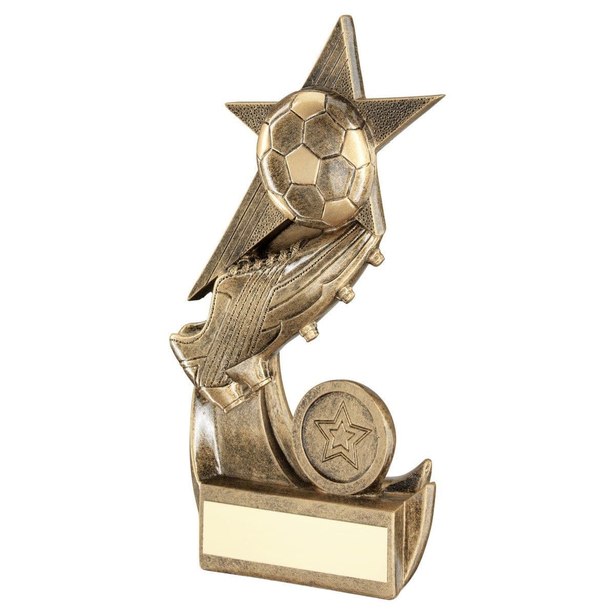Gold Shooting Star and Boot Football Award