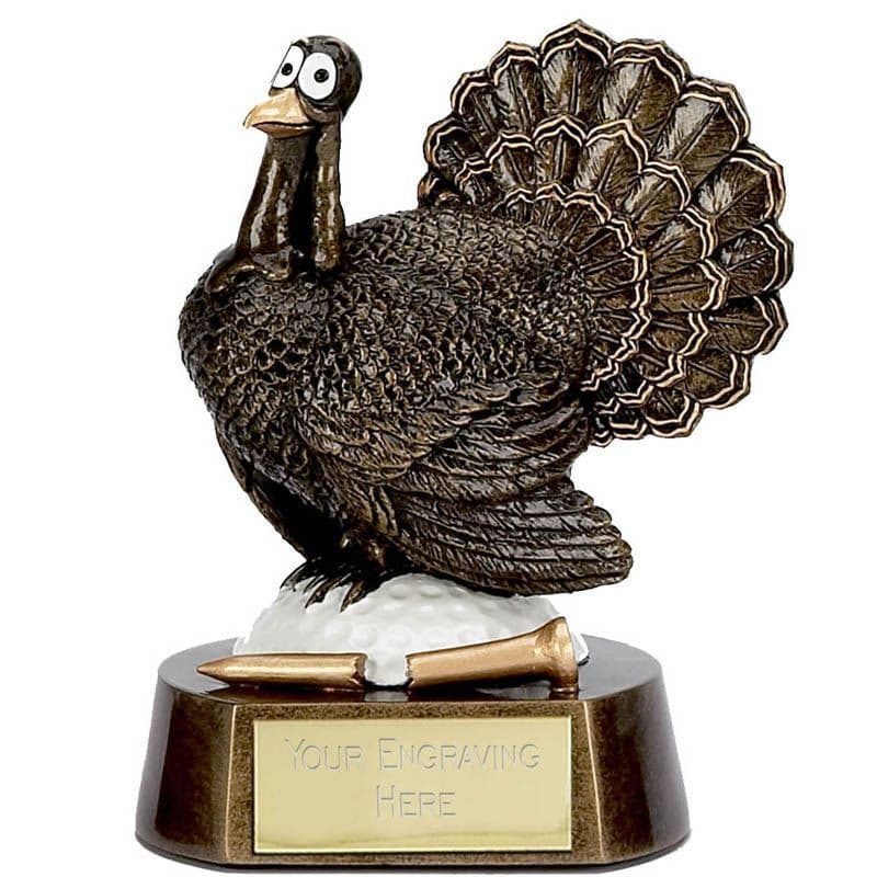 Golf Birdie / Turkey Award 135mm (5.25") | TrophyMaster UK