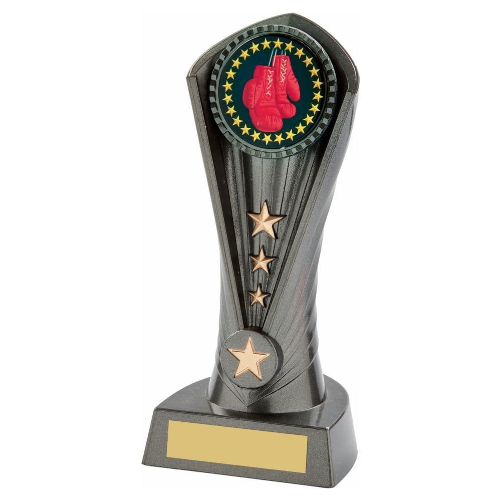 Gun Metal Silver Cobra Boxing Award