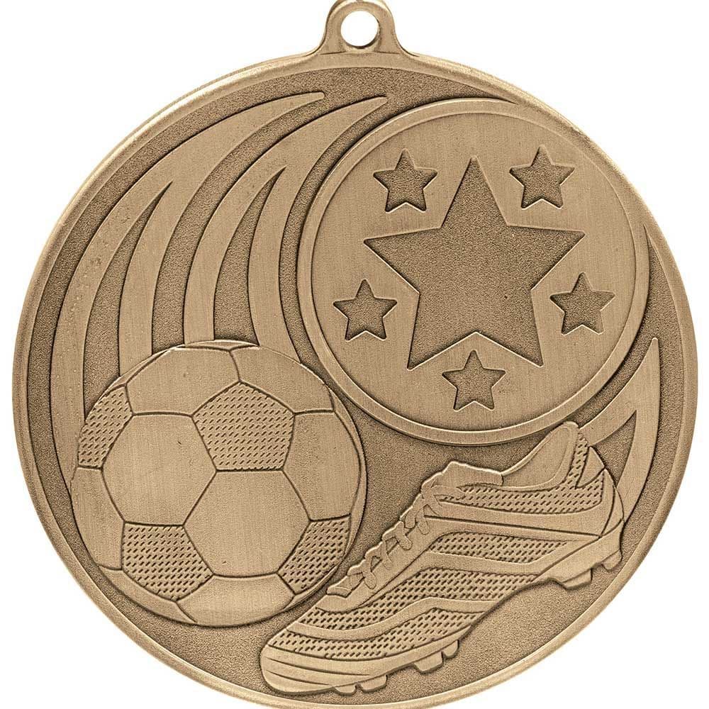 Iconic Football 55mm Medal