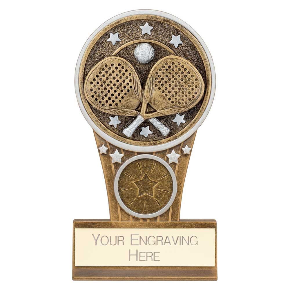 Ikon Tower Padel Award Antique Silver & Gold