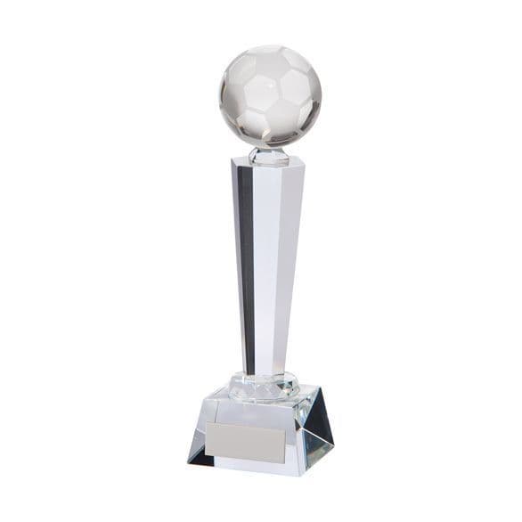 Interceptor Football Crystal Award | TrophyMaster UK