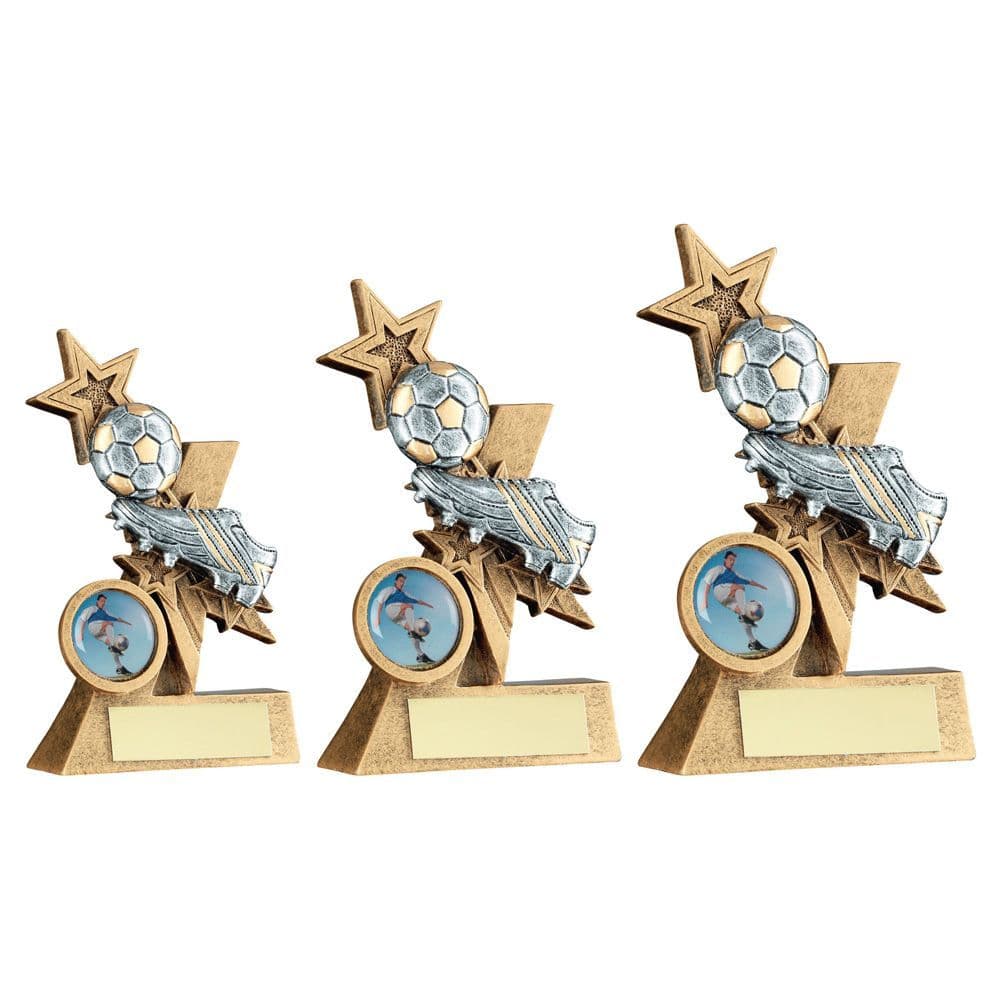 Meteorite Football Boot & Ball Trophy