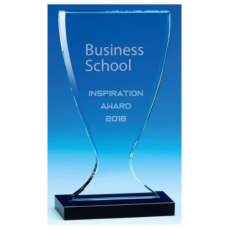 Orion Cup Glass 200mm (8") 10mm Thick | TrophyMaster UK