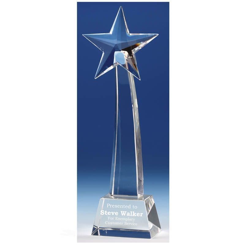 Recognition Star Crystal Award 215mm (8.5") | TrophyMaster UK
