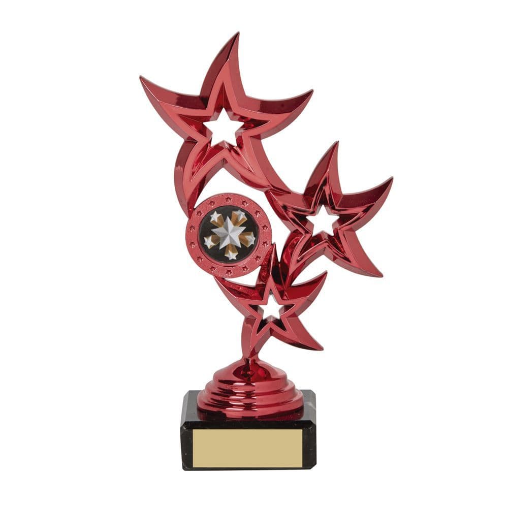 Red Constellation Marble Trophy
