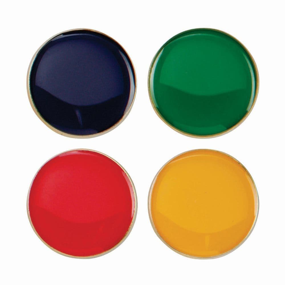 Scholar Pin Badge Round 40mm