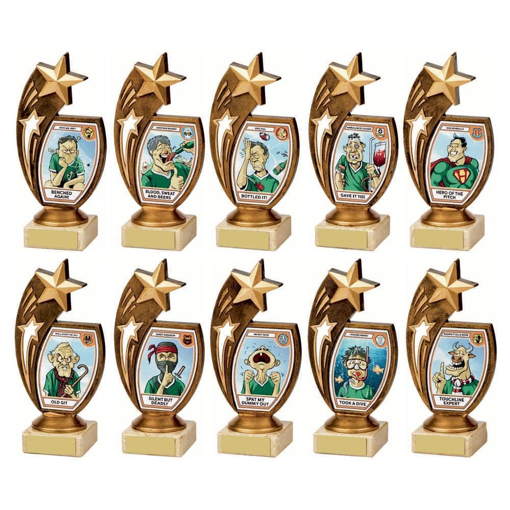 Shooting Star Award with Fun Options