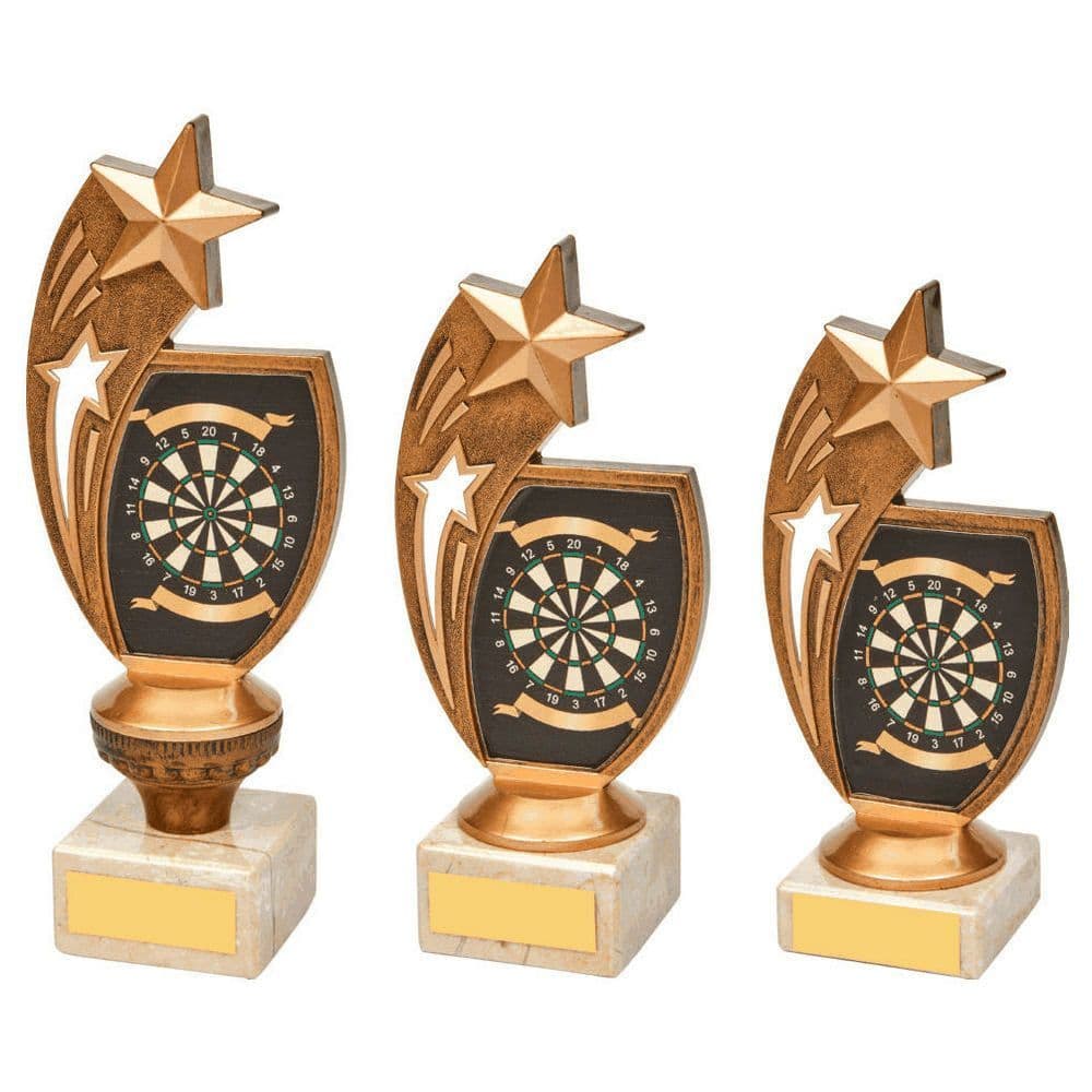 Shooting Star Dart Board Award | TrophyMaster UK
