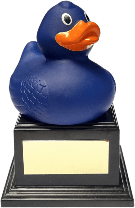 Single Colour Duck Awards 125mm | TrophyMaster UK