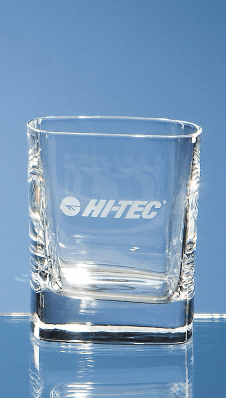 Strauss Square Whisky Tumbler 8oz | TrophyMaster UK