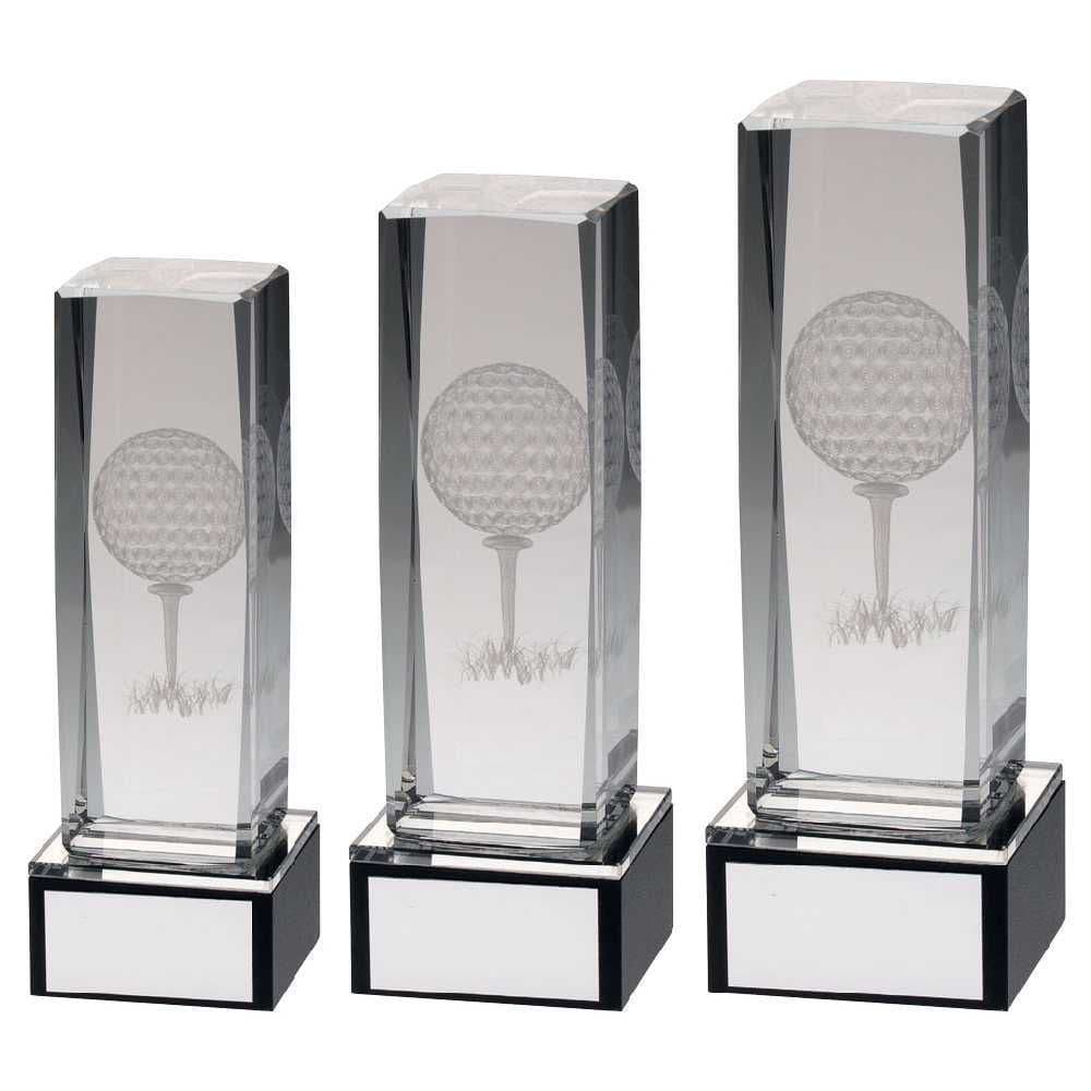 Treasure Glass Golf Block Award
