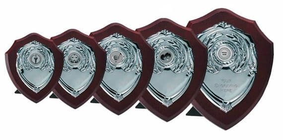 Triumph Presentation Shield Silver | TrophyMaster UK