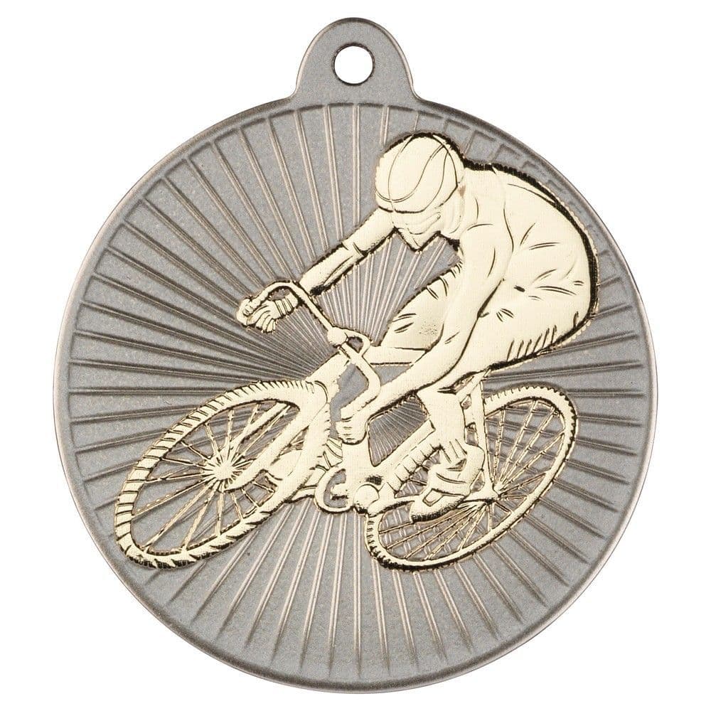 Two Tone Cycling 50mm Medal | TrophyMaster UK