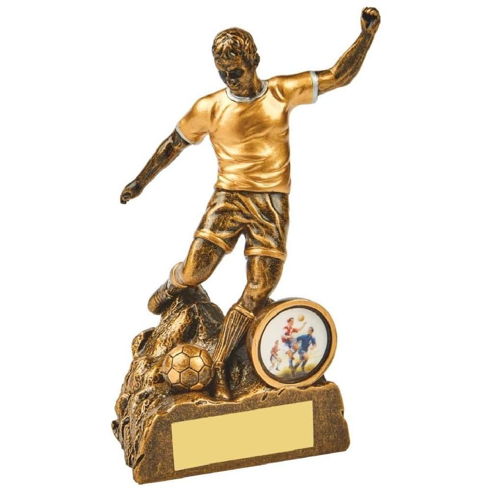 What a Shot! Football Player Award | TrophyMaster UK