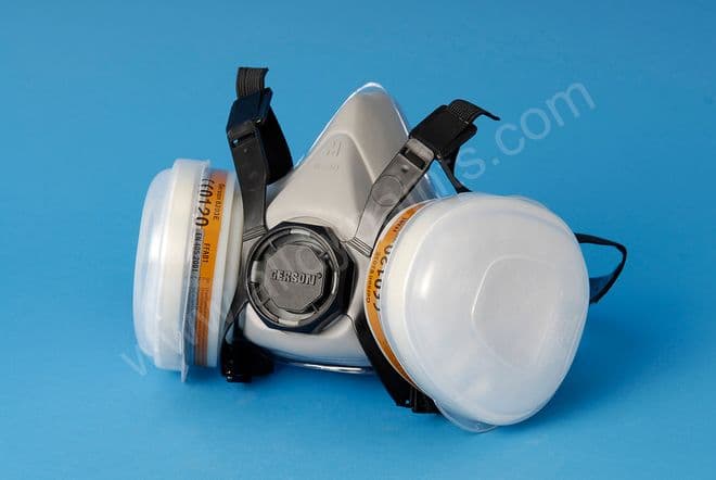 Gerson 2K Disposable Paint Spray Respirator Face Mask Medium Large