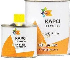 KAPCI 625 2K HIGH BUILD PRIMER KIT Grey or Black
