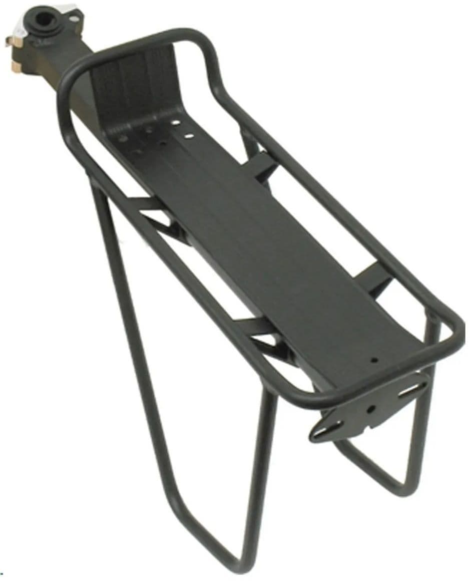 Bi-Tech Alloy Seatpost Fit QR Carrier Black TRR01 | Bike Carriers in ...