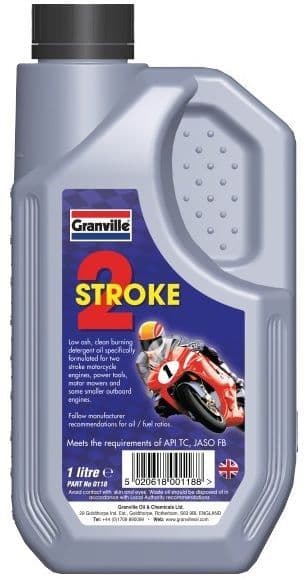 Granville 2 Stroke Motorcycle Oil | Motorcycle Maintenance in Carlisle ...