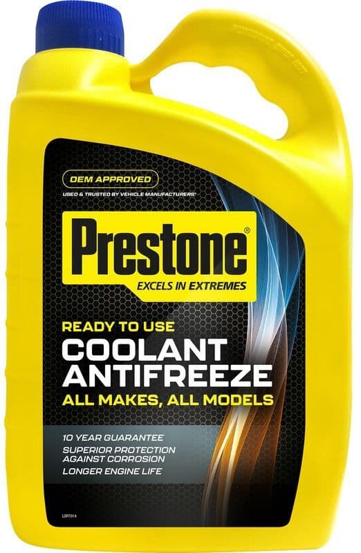 Prestone Antifreeze & Coolant Ready to Use 4 Litre PAFR0038A | Car ...