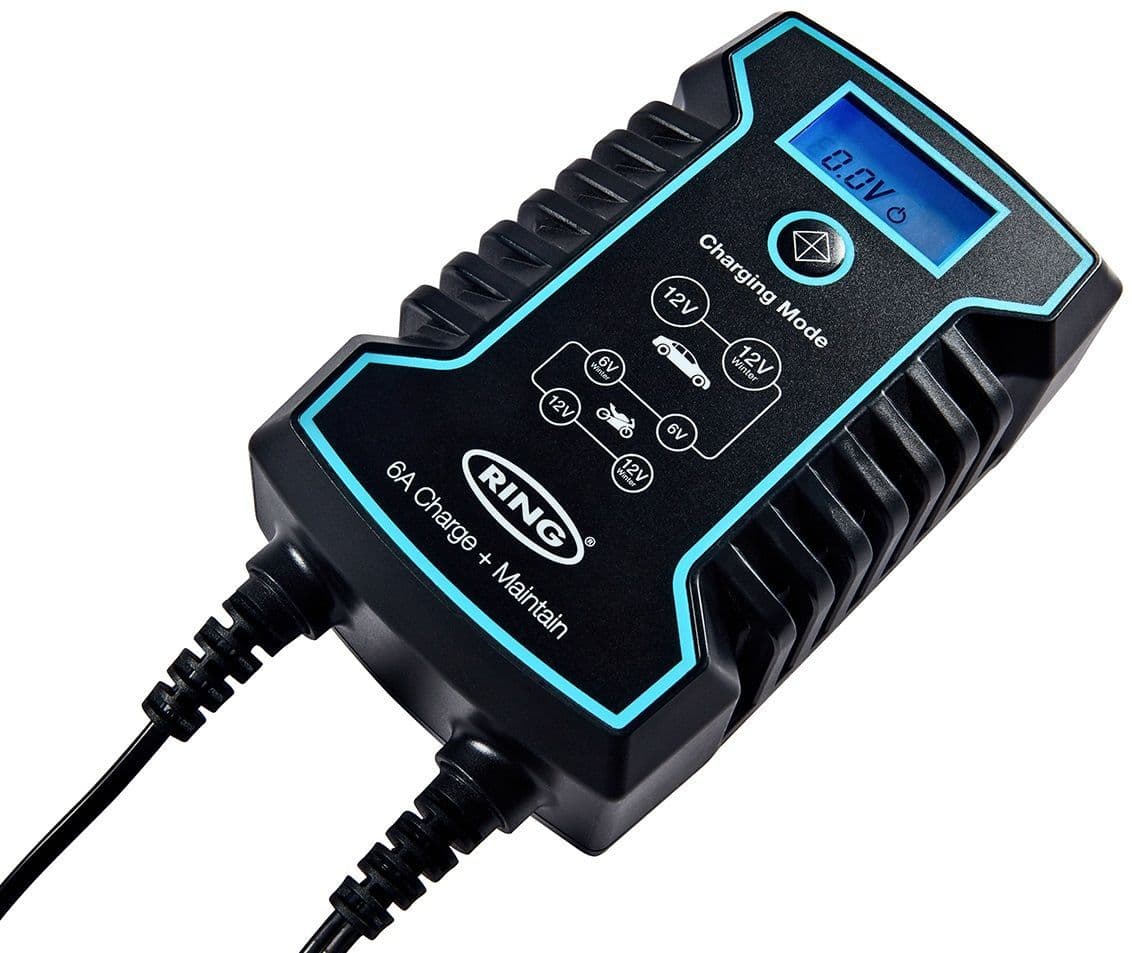 Ring 6A Smart Chargerand Battery Maintainer RSC806 | Car Battery ...
