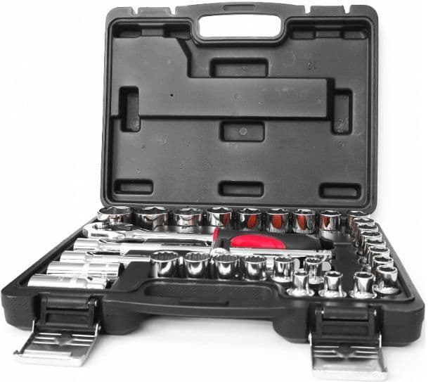 Simply 32 Piece 1/2" Square Drive Metric Socket Set TSET2 | Socket Sets ...