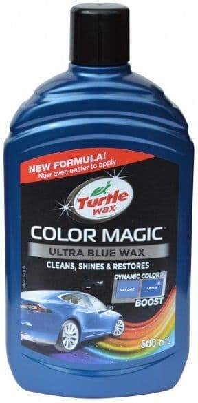 Turtle Wax Color Magic Colour Ultra Blue Wax 500ml 52709 | Car Polish ...