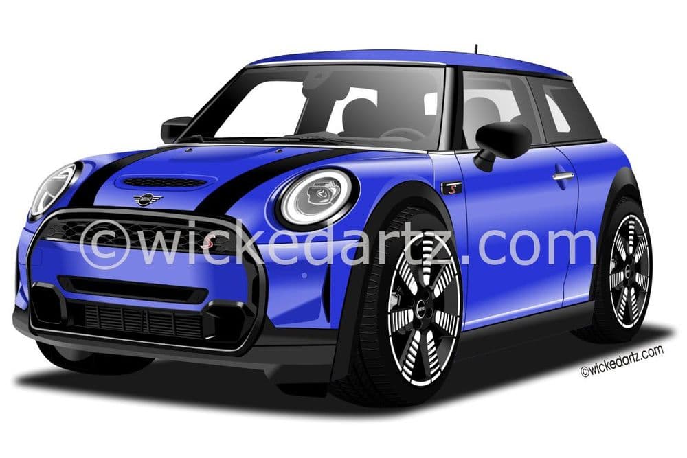 BMW Mini Cooper S 2021 Blue Items from 9 50