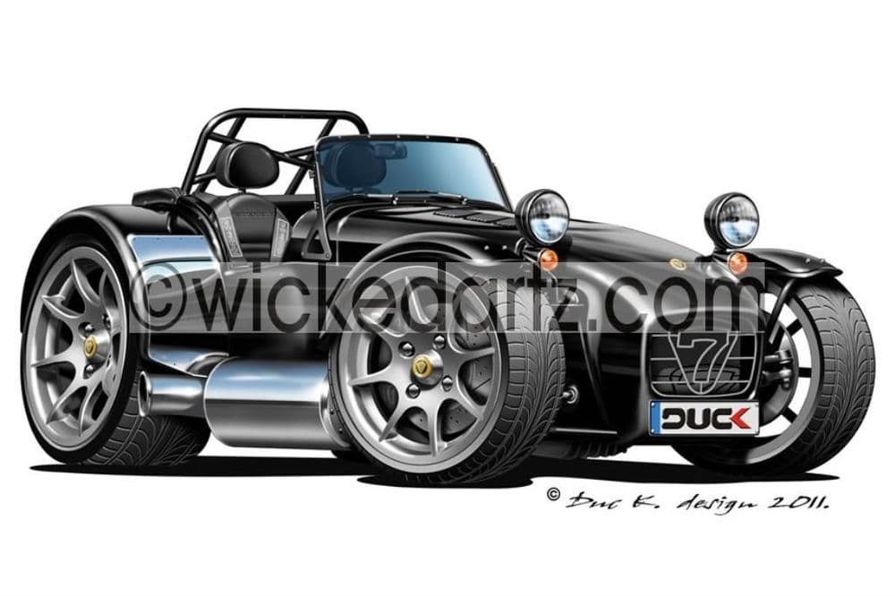 Caterham Super 7 Black DK Items from 9 50