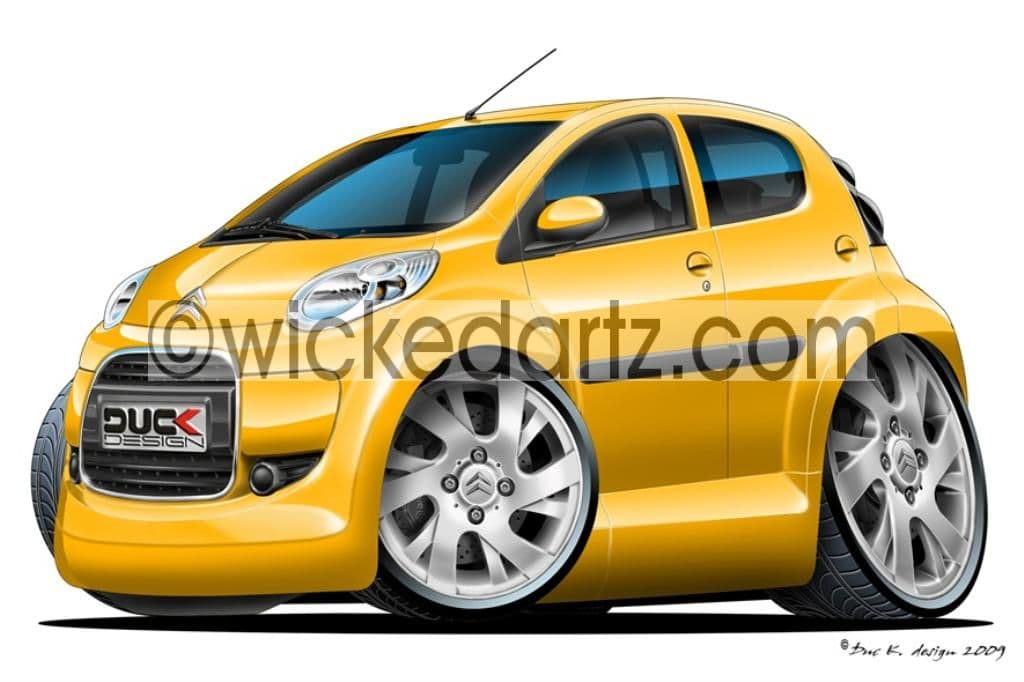 Citroen C1 Yellow DK Items from 9 50