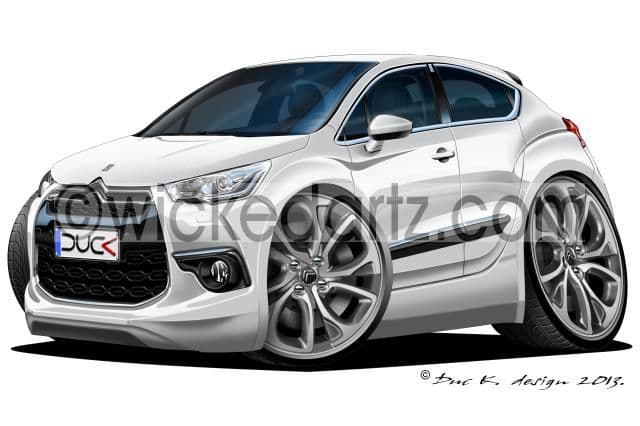 Citroen DS4 White DK Items from 9 50